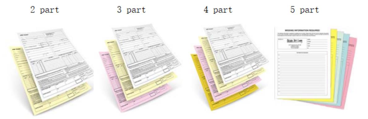 custom NCR forms and carbonless forms in china